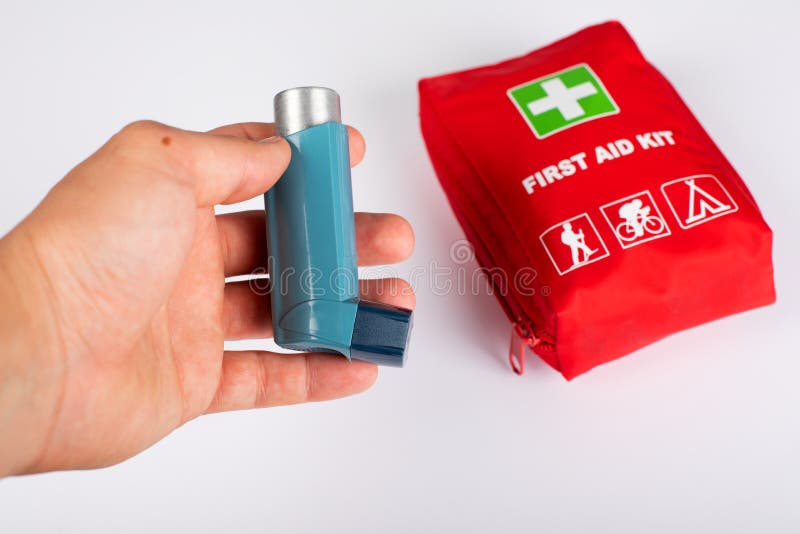 First aid medical kit stock image. Image of pharmacy - 257650131