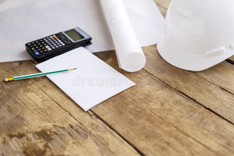 Top View or Flate Lay of Engineering Stuff / PPE Contain Engineering ...