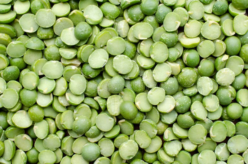 Top View of Fresh Green Split Mung Bean Seed Stock Photo - Image of ...