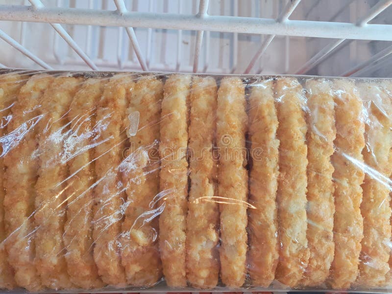 Hash brown stock image. Image of crispy, vegetable, brown - 275429889