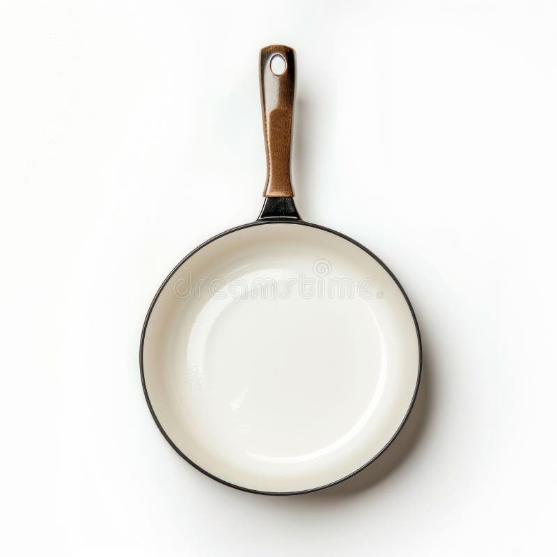 Top View of Frying Pans. Generative Ai Stock Illustration ...