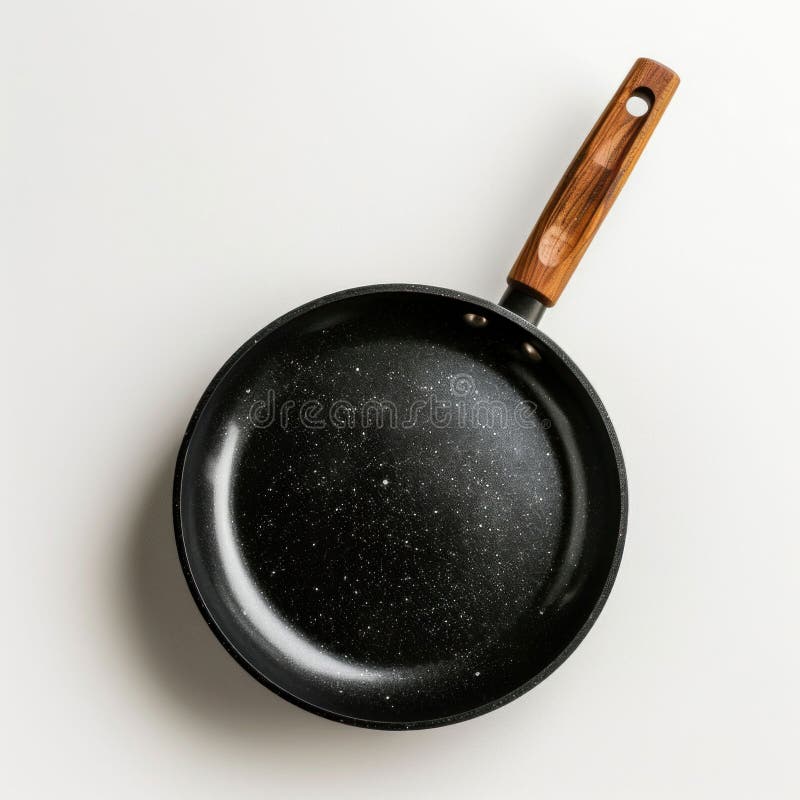 Top View of Frying Pans. Generative Ai Stock Illustration ...