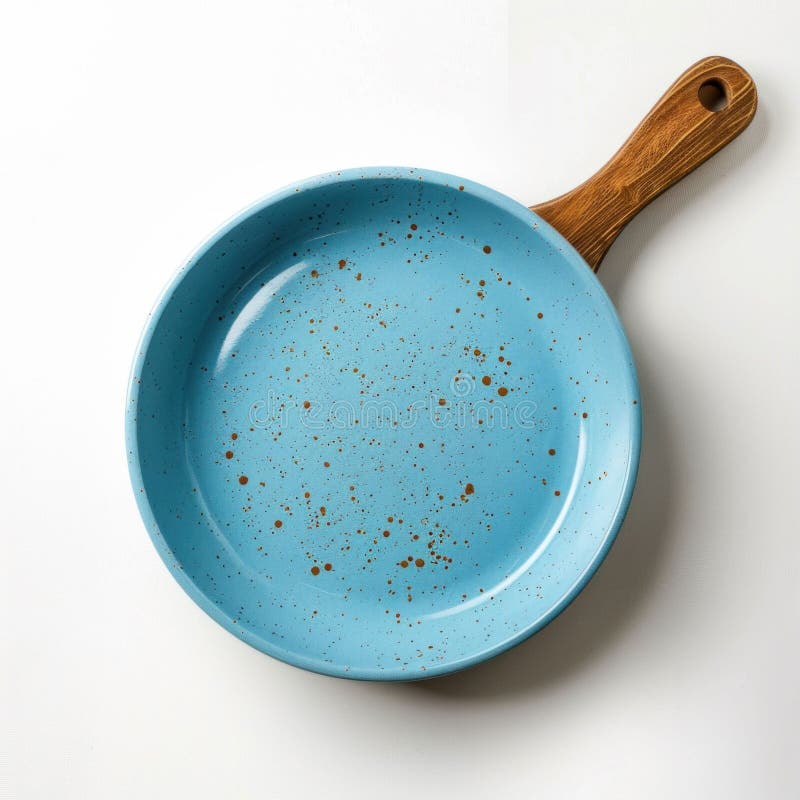 Top View of Frying Pans. Generative Ai Stock Illustration ...