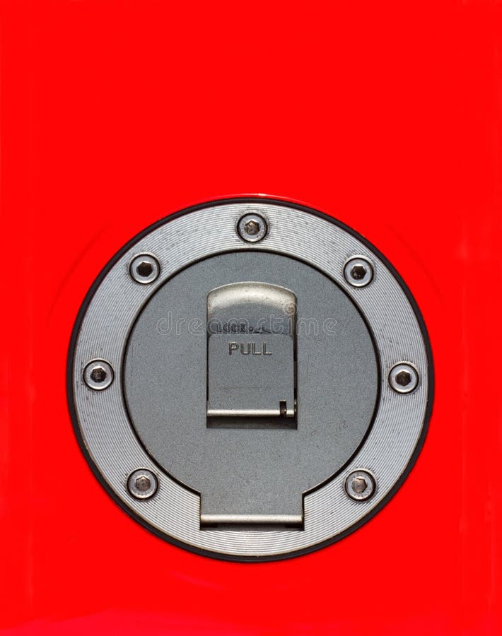 Top View of Fuel Cap of Motorcycle Stock Image - Image of gasoline ...