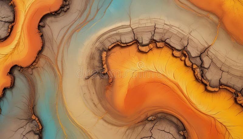 Top View Full Frame of Abstract Dried Soil Textured Background Stock ...