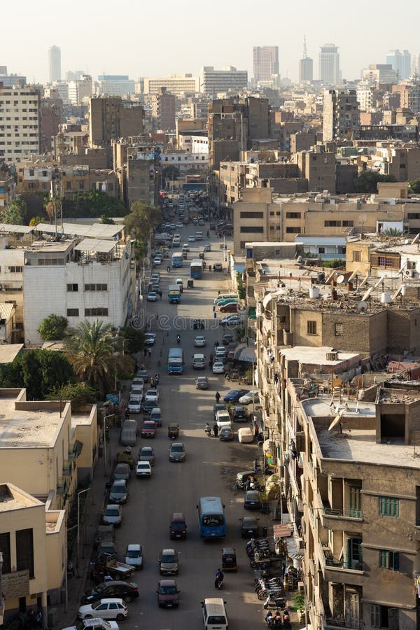 Top View of General Architecture of Cairo Editorial Photography - Image ...