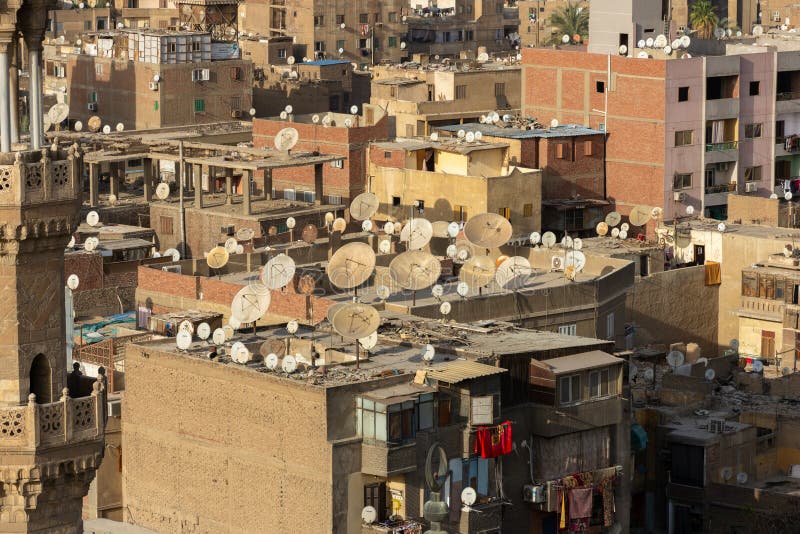 Top View of General Architecture of Cairo Stock Photo - Image of ...