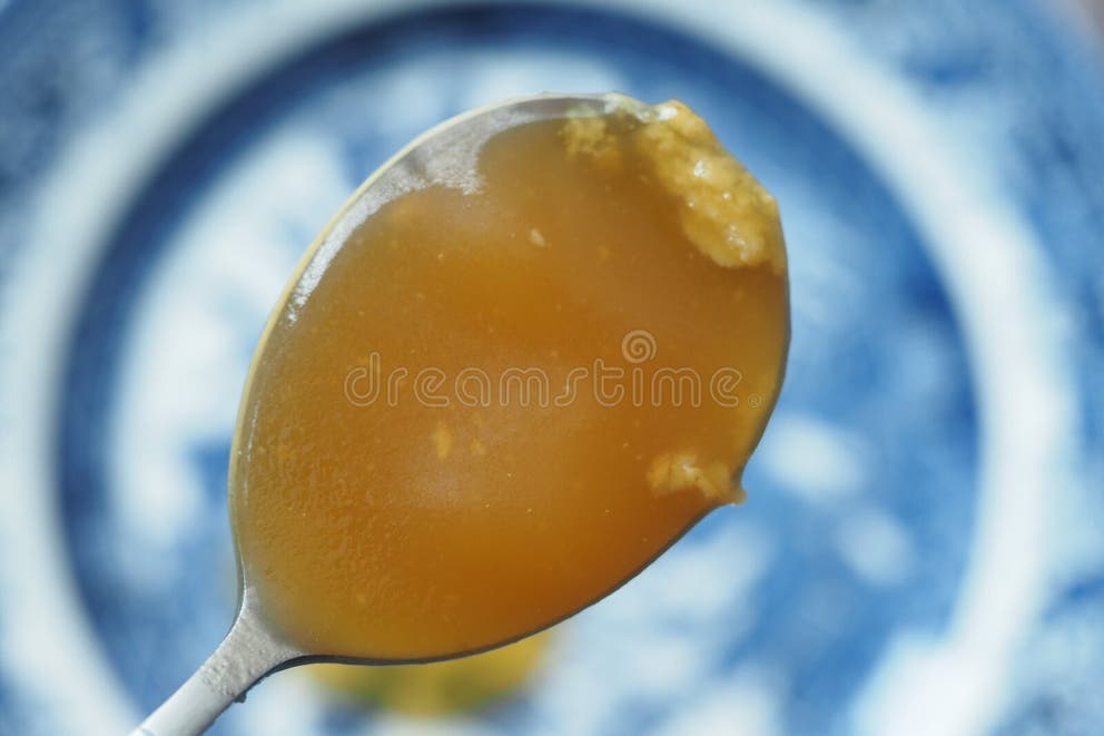 Top View of Ghee on a Spoon Stock Photo - Image of butter, ghee: 363341872