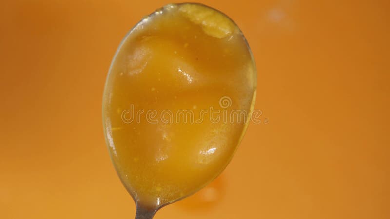 Top View of Ghee on a Spoon Stock Footage - Video of kitchen, rich ...