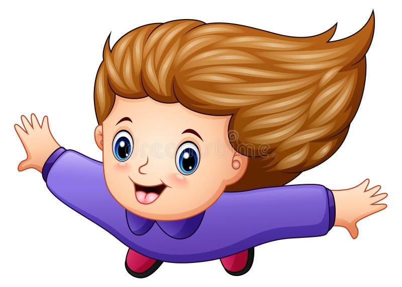 Little Girl Top View Stock Illustrations – 410 Little Girl Top View ...