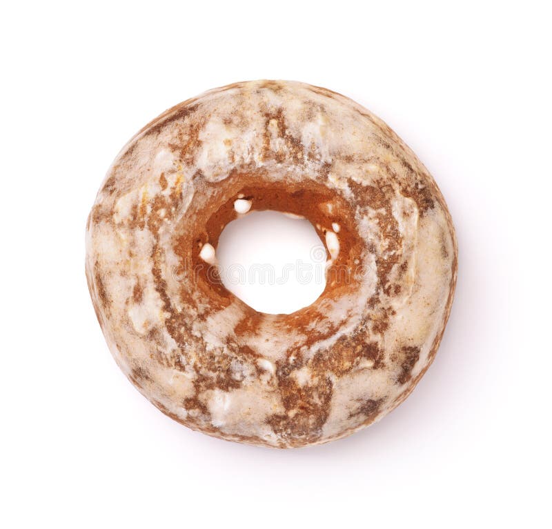 Top View of Glazed Ginger Ring Stock Photo - Image of pryanik, tasty ...
