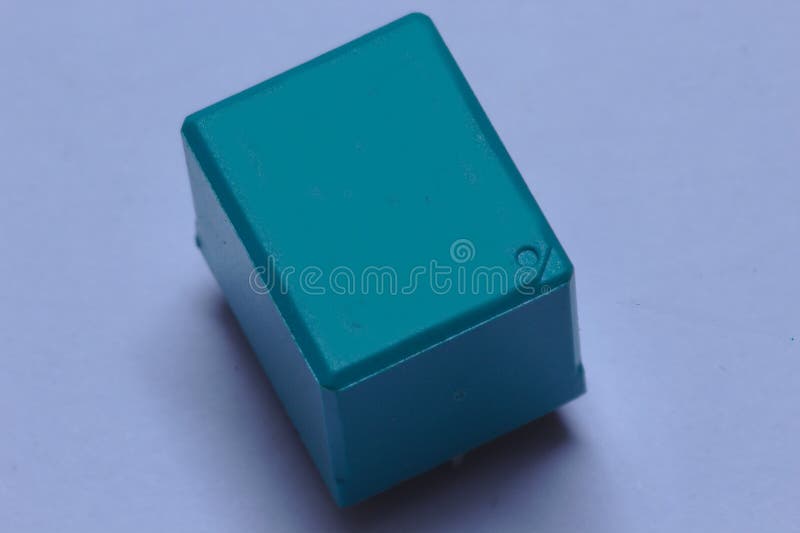 Electronic Relay Device Electrical Circuit Stock Image - Image of ...