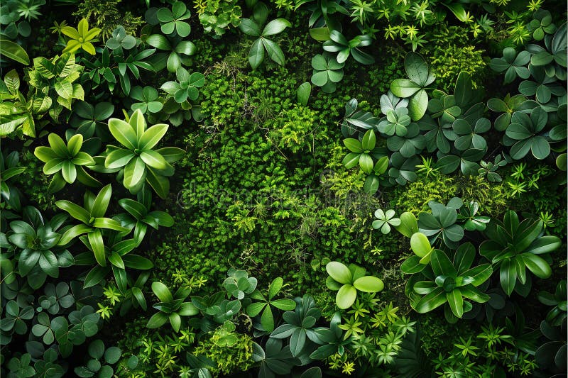 Top View of Green Moss Texture, High Resolution Photography, Hyper ...
