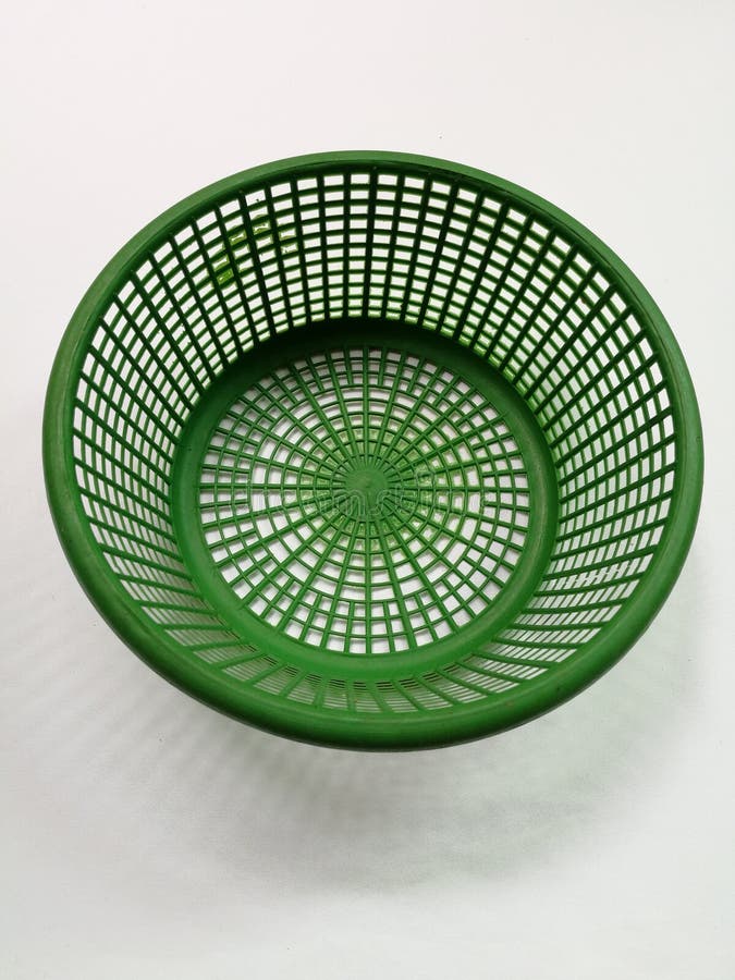 Green plastic basket stock photo. Image of green, pattern - 122161586
