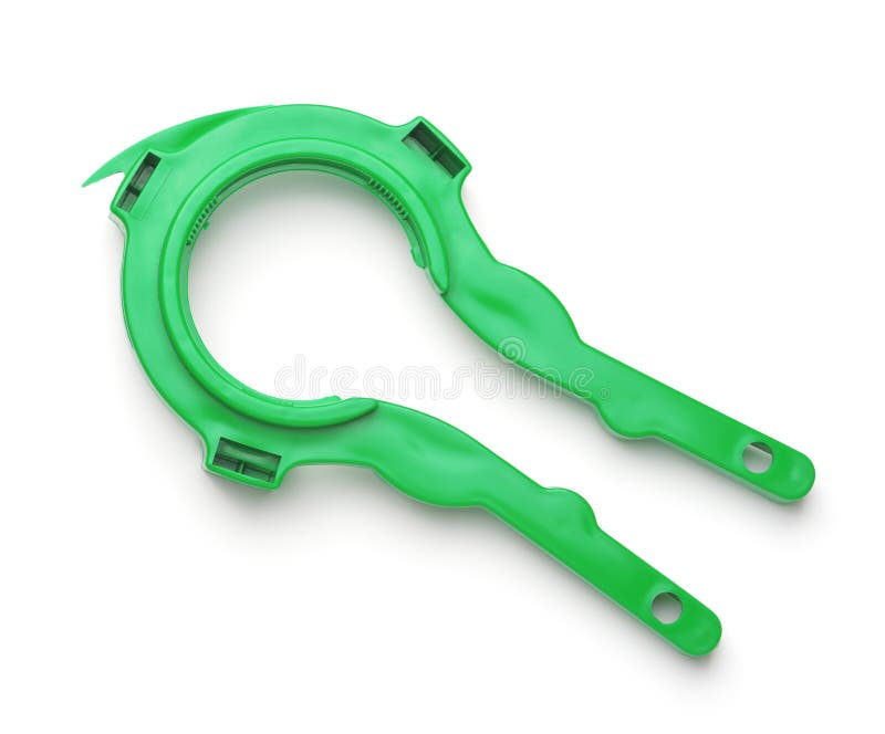 Top View of Green Plastic Jar Lid Opener Stock Photo - Image of open ...