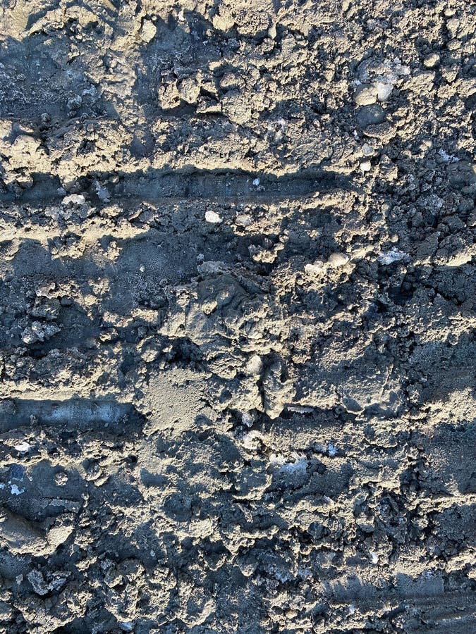 Top View of Ground Sandy Background Stock Image - Image of rough, field ...