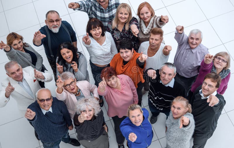 Top View. Group of Diverse Older People Stock Image - Image of casual ... Top View. Group of Diverse Older People Stock Image - Image of casual ...