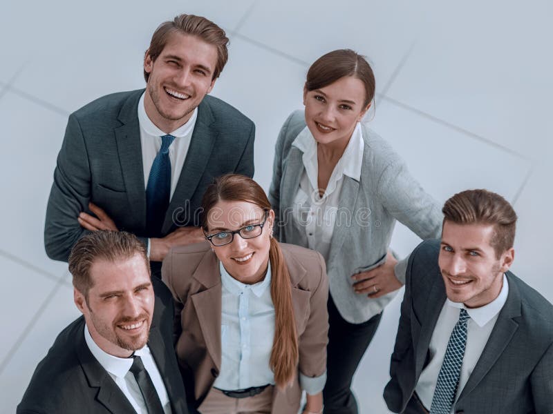 Top View.a Group of Successful Business People Stock Image - Image of ...