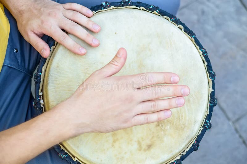 Top View Hand of Bongo Player Stock Image - Image of party, cuba: 92104575