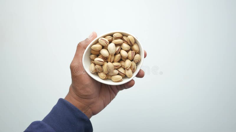Top View of Hand Pick Cashew Nuts Stock Footage - Video of food, stack ...