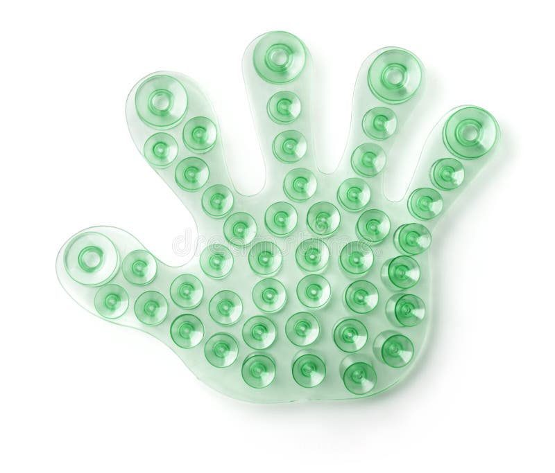 Top View of Hand Shape Sticky Pad Stock Image - Image of blank, space ...