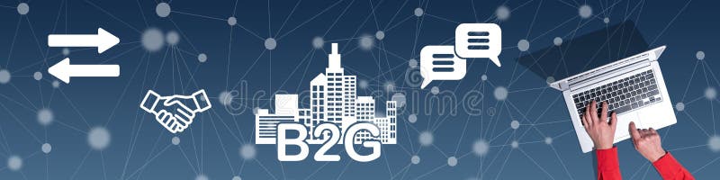 Concept of b2g stock image. Image of federal, organization - 244473933