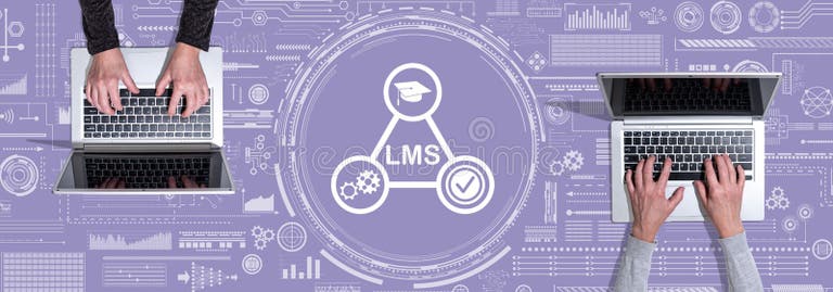 Concept of lms stock image. Image of management, knowledge - 265103989
