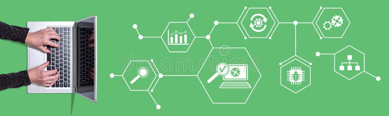 Concept of Software Testing Stock Photo - Image of digital, debugging ...