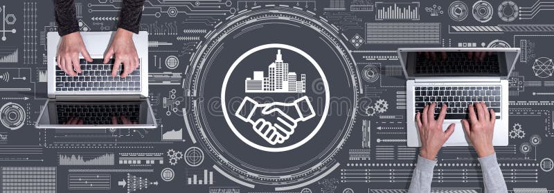 Concept of trust stock image. Image of deal, union, business - 260044339