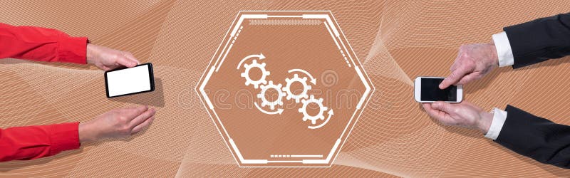 Concept of workflow stock image. Image of step, workflow - 250876427