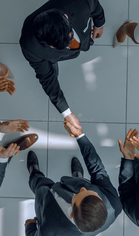 Handshake Business People.business Background Stock Image - Image of ...