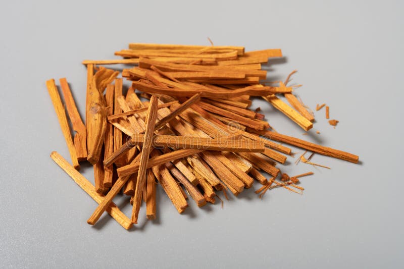 Herb SuMu or Sappan Lignum or Sappan Wood Stock Photo - Image of plant ...