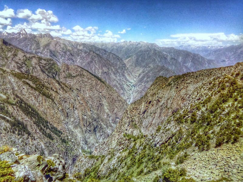 Top View of Himalayas Mountains in Pakistan Stock Image - Image of ...