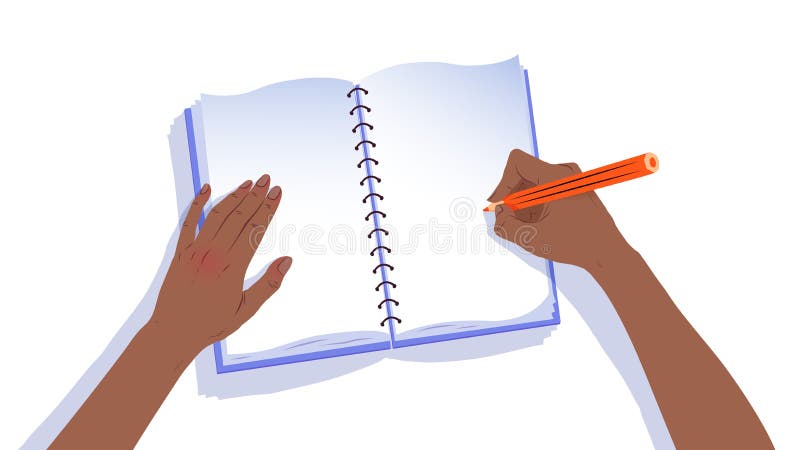 African American Hand Writing Stock Illustrations – 150 African ...