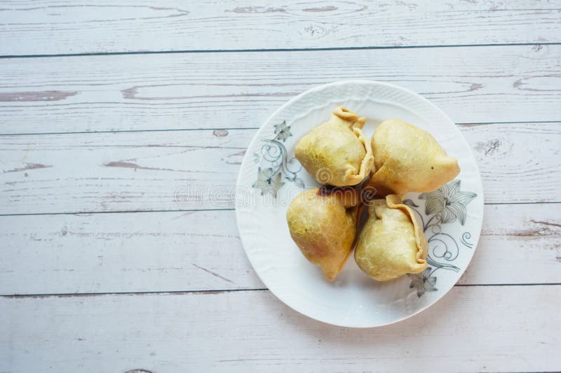 Top View Indian Street Singara Plate Stock Photos - Free & Royalty-Free ...