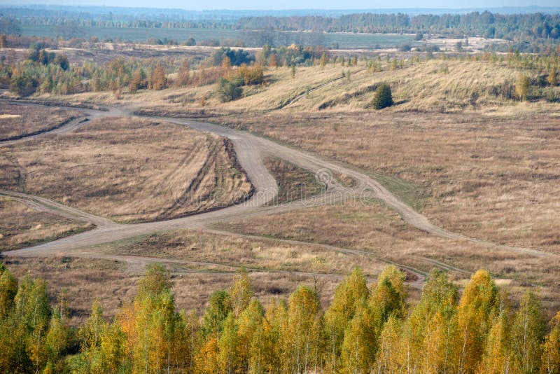 Directions in the field stock image. Image of landscape - 230060537