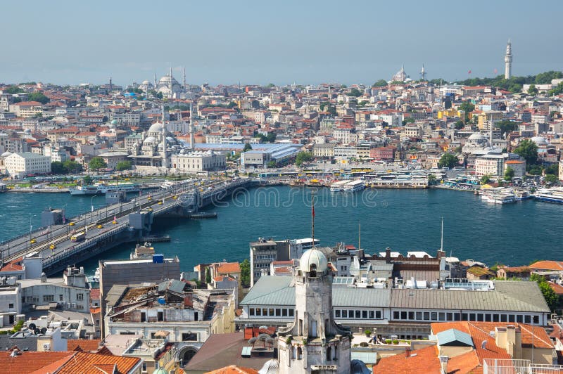 Top view of Istanbul editorial stock photo. Image of house - 77018418