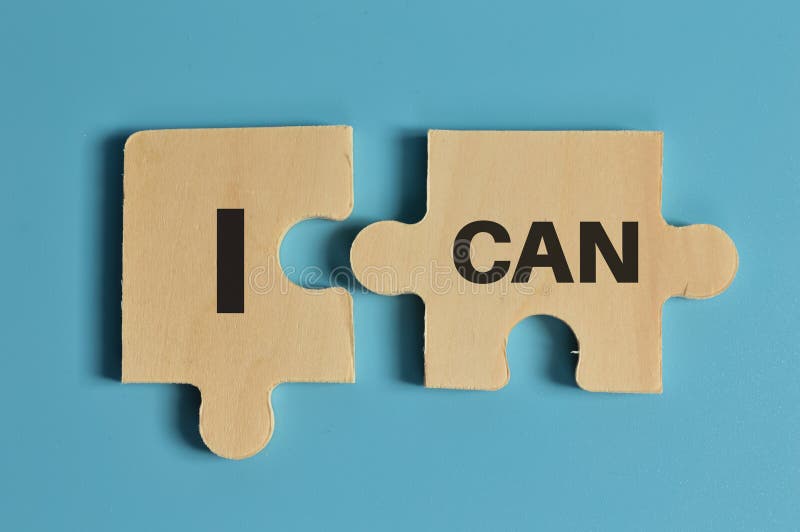 Jigsaw Puzzle with Text YES and NO Isolated on a Yellow Background ...