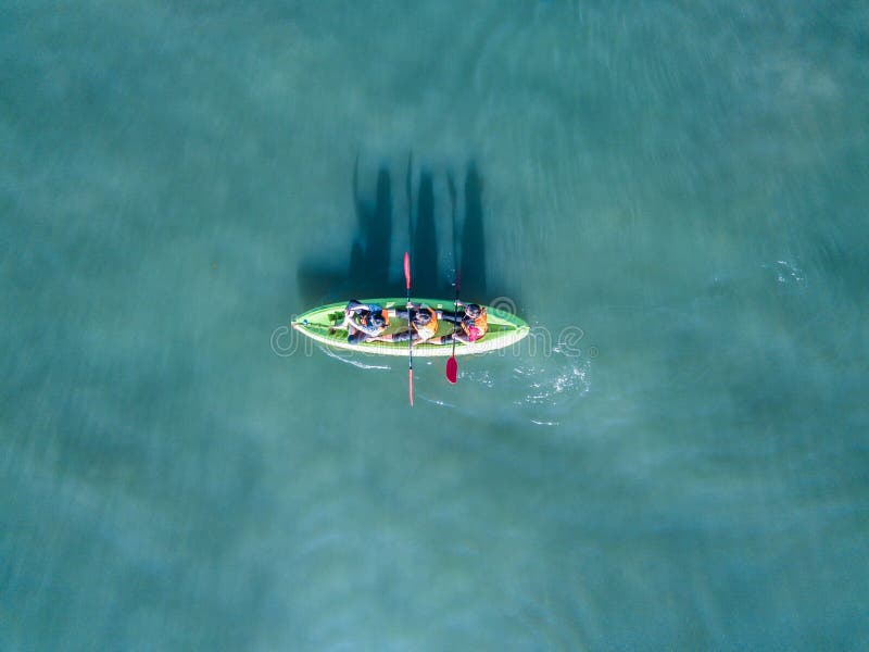 Top View of a kayak editorial photo. Image of active - 107312046