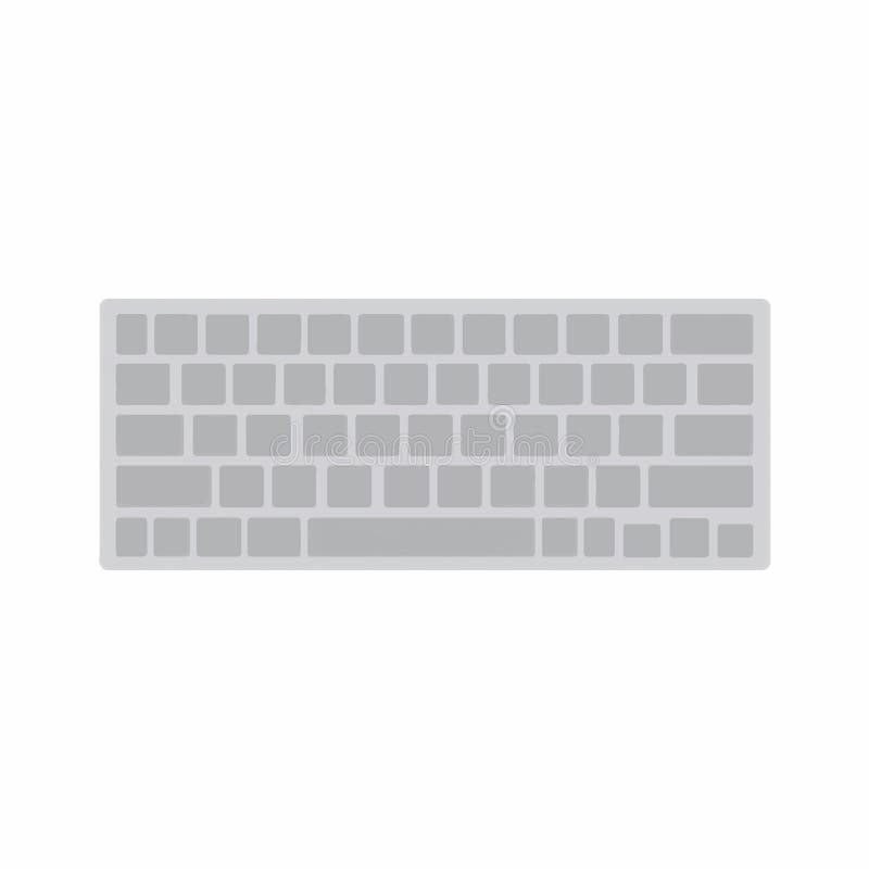 Top-View Keyboard Illustration High-Quality Vector Design Stock ...