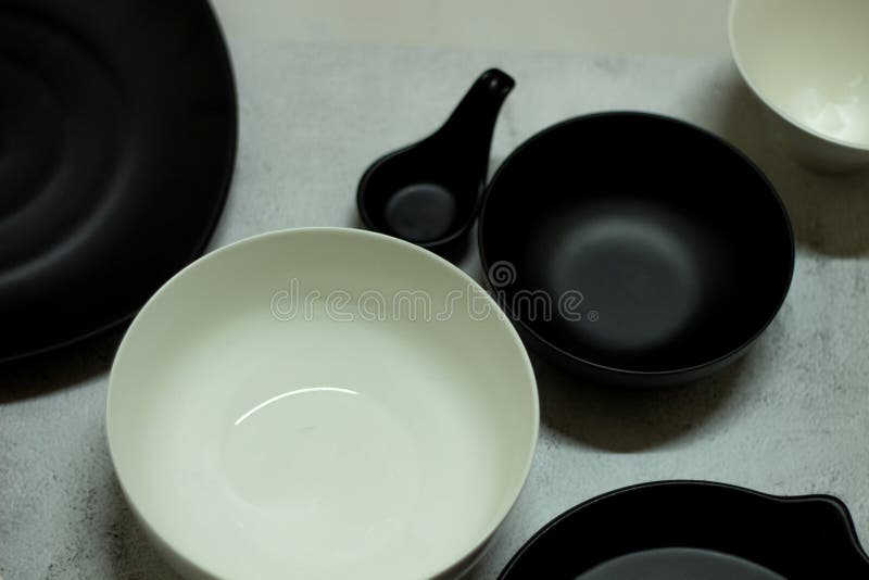 Top view of kitchenware. stock image. Image of wall - 231347215