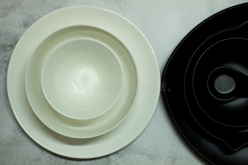 Top view of kitchenware. stock image. Image of table - 231347257