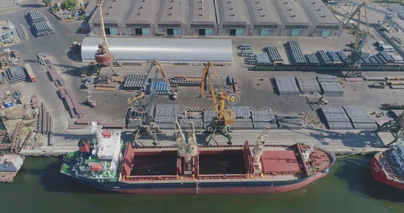 Loading a Cargo Ship, General Plan for the Operation of a Crane in a ...