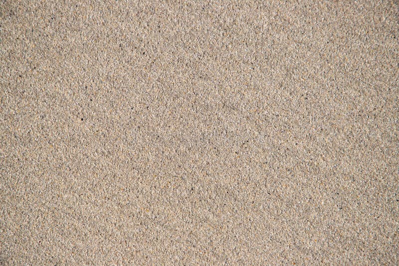 A Top View of a Layer of Sand without Bumps Stock Photo - Image of ...