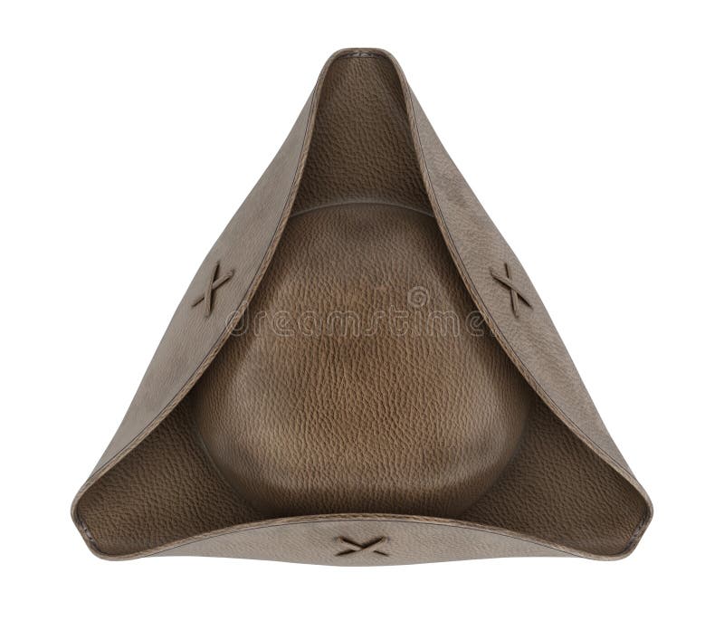 Top View of Leather Pirate Hat Stock Illustration - Illustration of ...