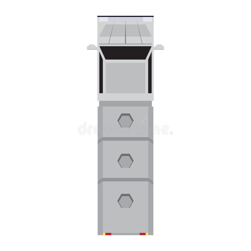 Top view of a limousine stock vector. Illustration of transportation ...