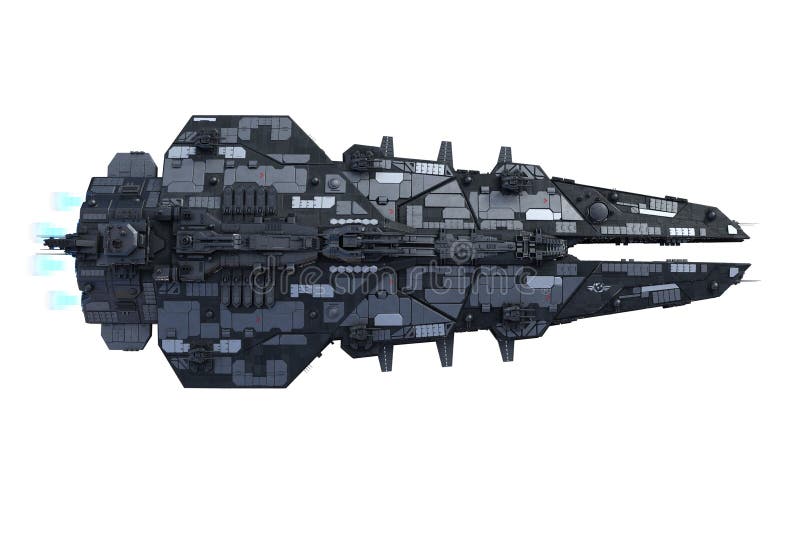 Spaceship Top View Png