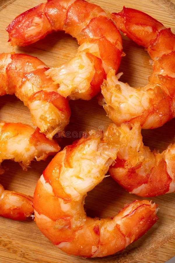Top View Magi Prawns at Vertical Composition Stock Photo - Image of ...