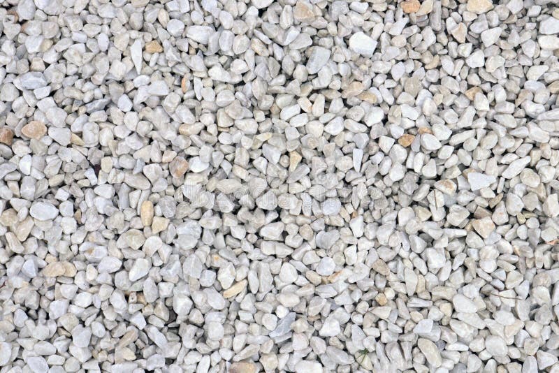 Top View of Many Small White Stones. Stone Background Stock Image ...