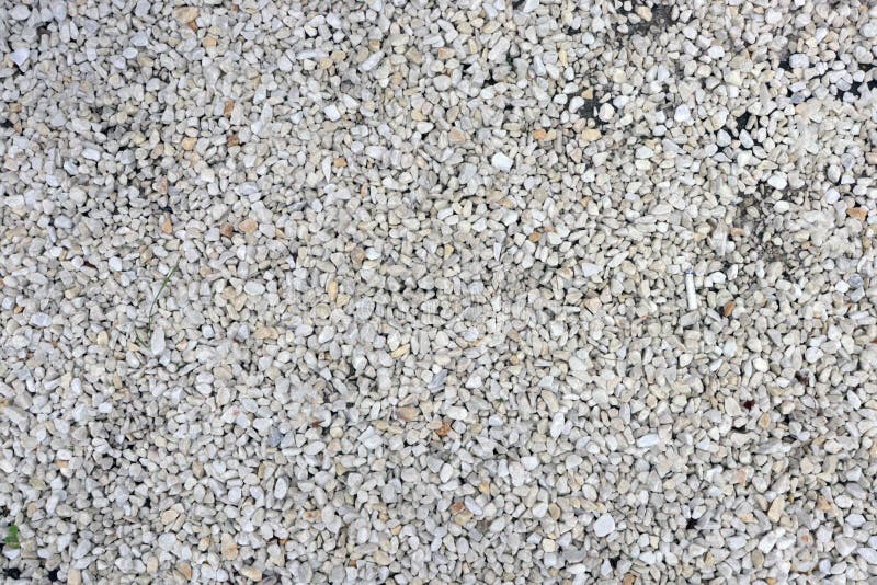 Top View of Many Small White Stones. Stone Background Stock Image ...
